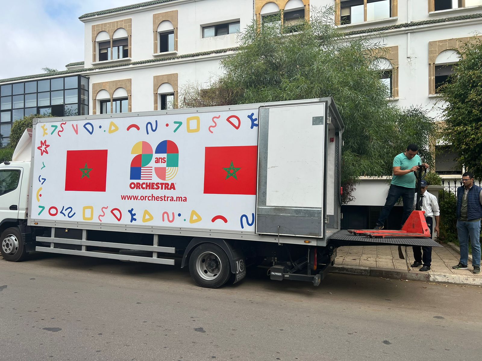 Vifs remerciements à l’équipe d’Orchestra Maroc – LMPE